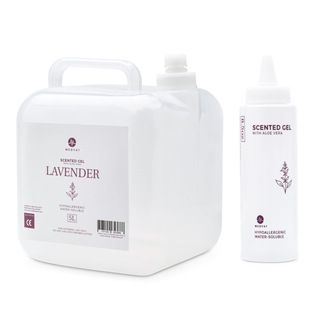 Lavender Infusion Medvat Clear Ultrasound Gel
